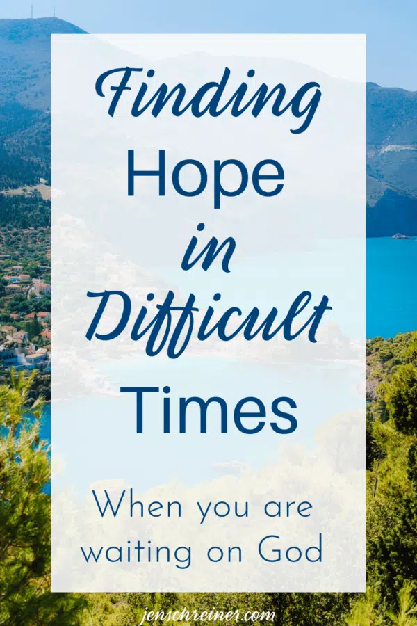 Finding Hope in Difficult Times - Striving to Live for Christ
